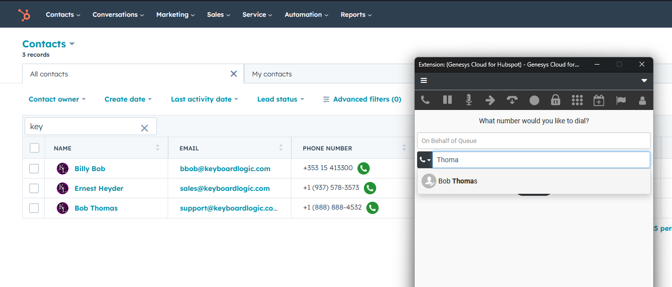 Genesys Cloud: CRM
