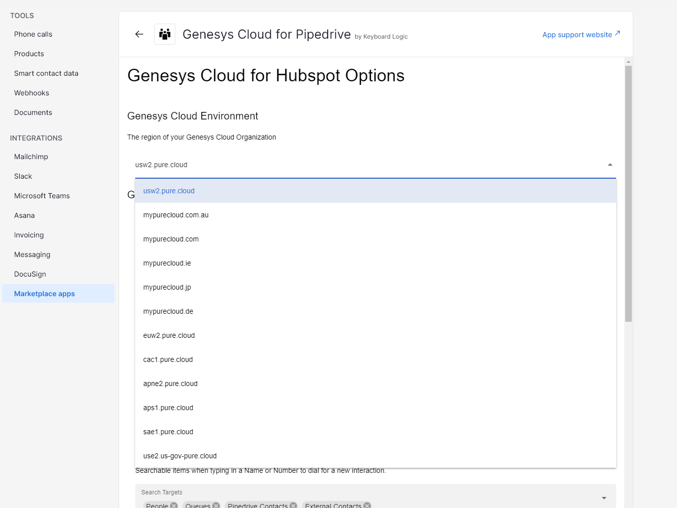 Genesys Cloud: CRM
